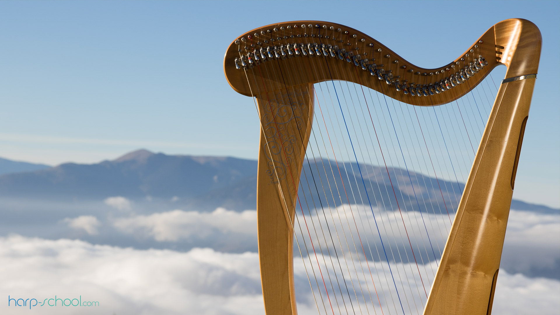 Harp Music - 1920x1080 Wallpaper - teahub.io