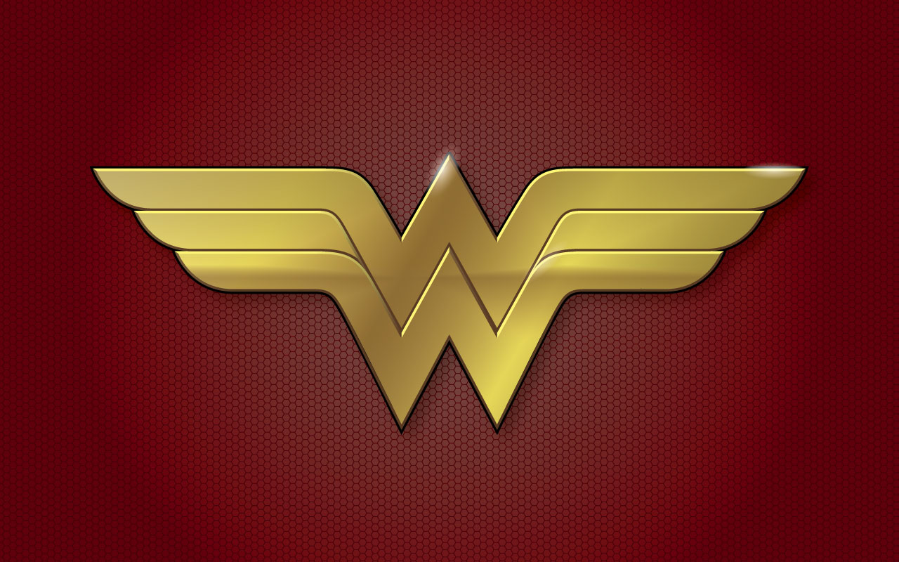 Wonder Woman Logo Gold - 1280x800 Wallpaper - teahub.io