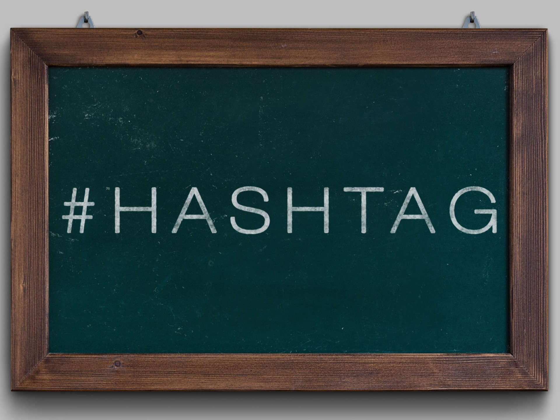 Hashtag Chalkboard - Picture Frame - 1920x1440 Wallpaper - teahub.io