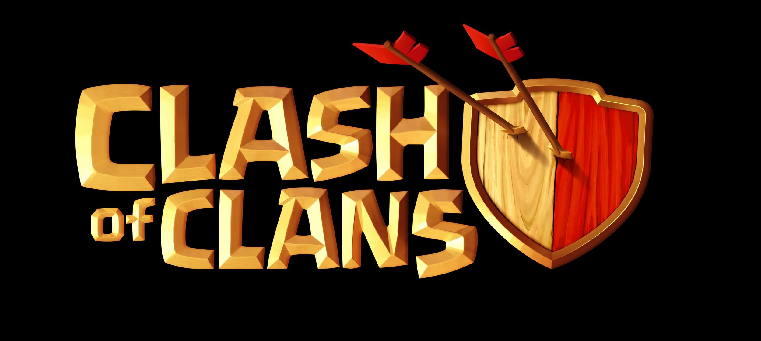 Clash Of Clans Sign - 2500x1122 Wallpaper - teahub.io