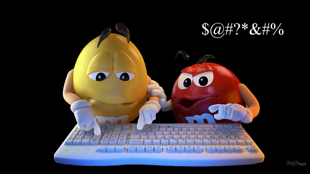 M&m Computer - 1008x567 Wallpaper - teahub.io