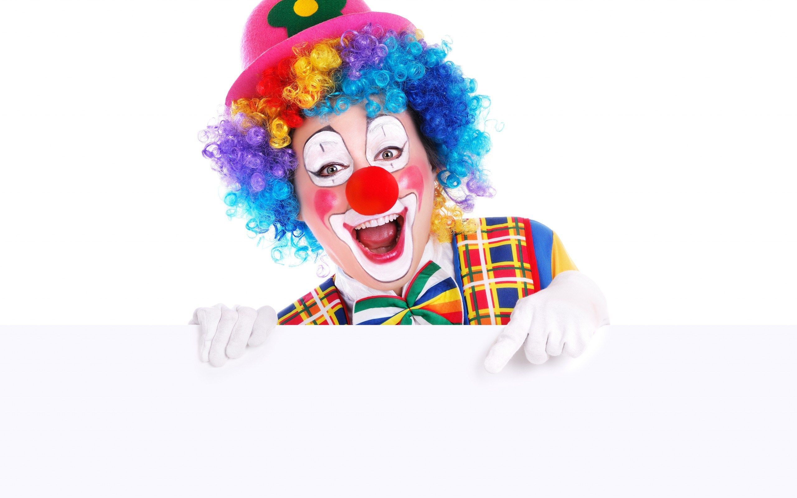 Clown Wallpapers Group - Feliz Mascara De Payaso - 2560x1600 Wallpaper ...