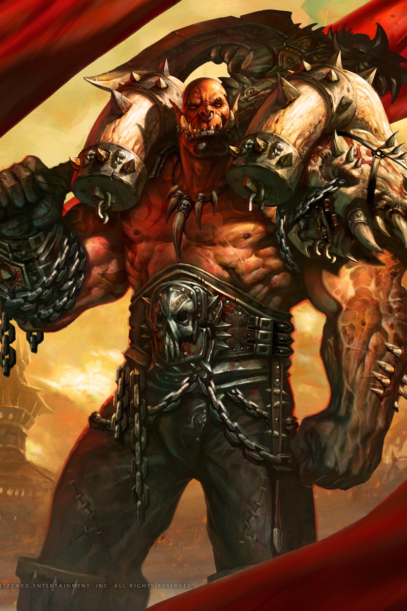 Wallpaper Garrosh Hellscream, Garrosh, World Of Warcraft - World Of ...