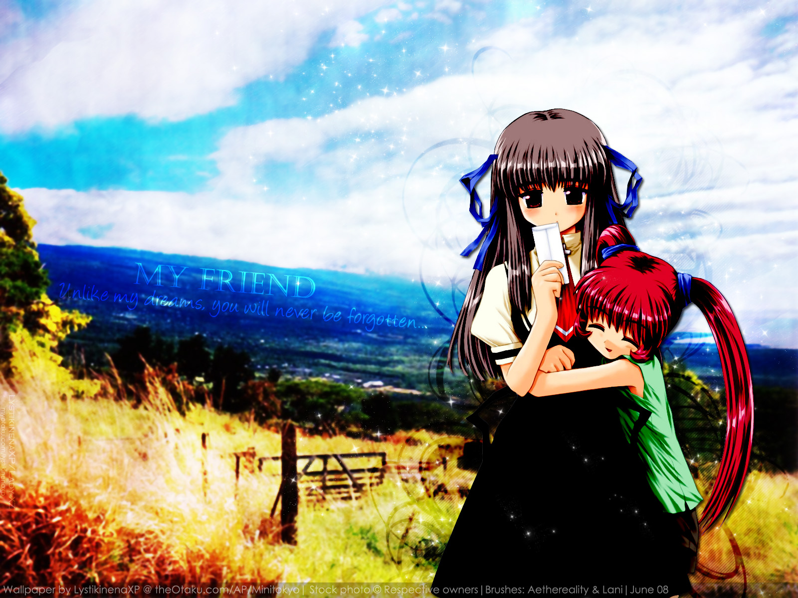 Air, Michiru , Minagi Tohno Wallpaper style Width - Girl - 1600x1200 ...