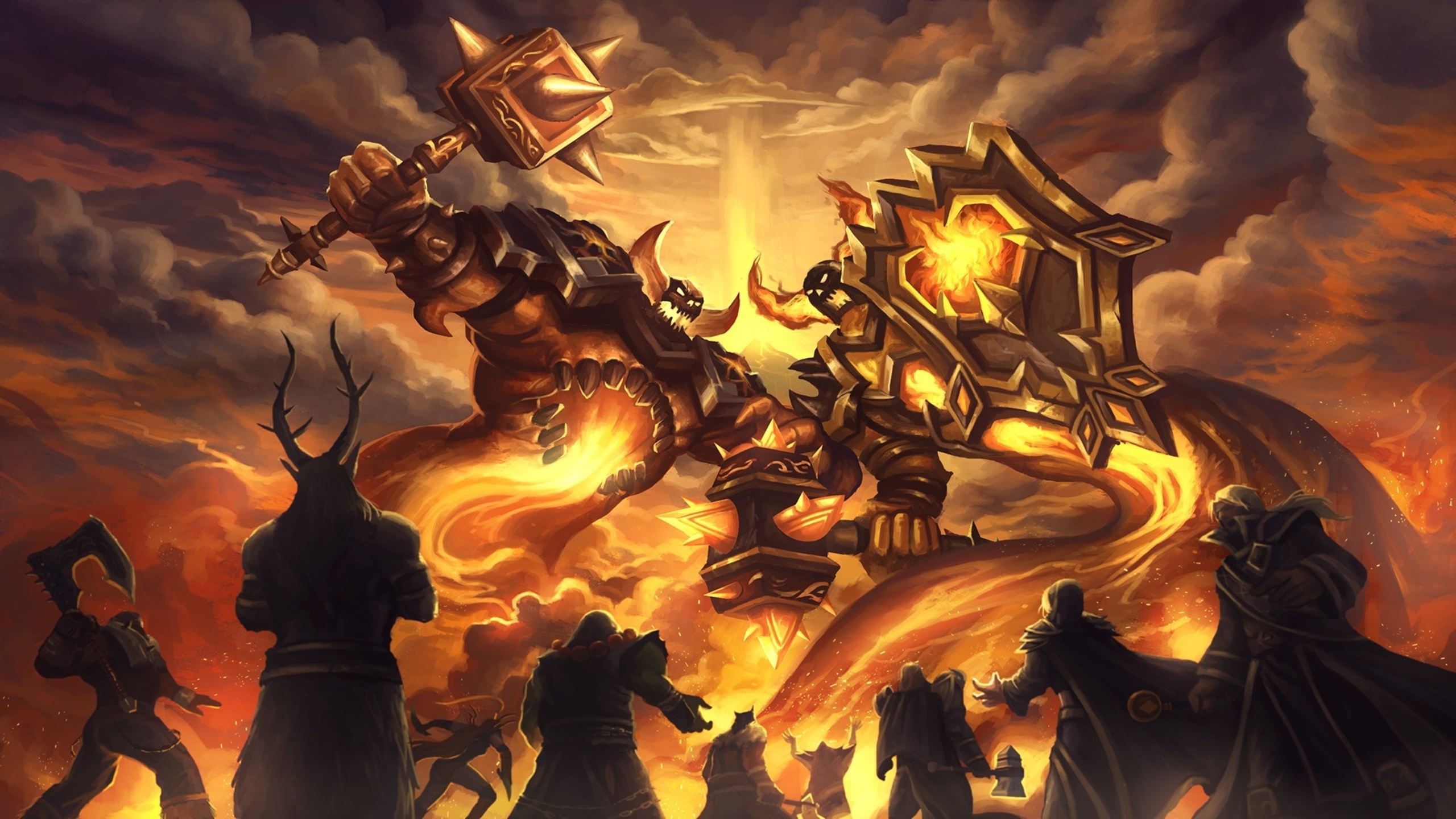 Ragnaros Wide Wallpaper - Ragnaros Art - 2560x1440 Wallpaper - teahub.io