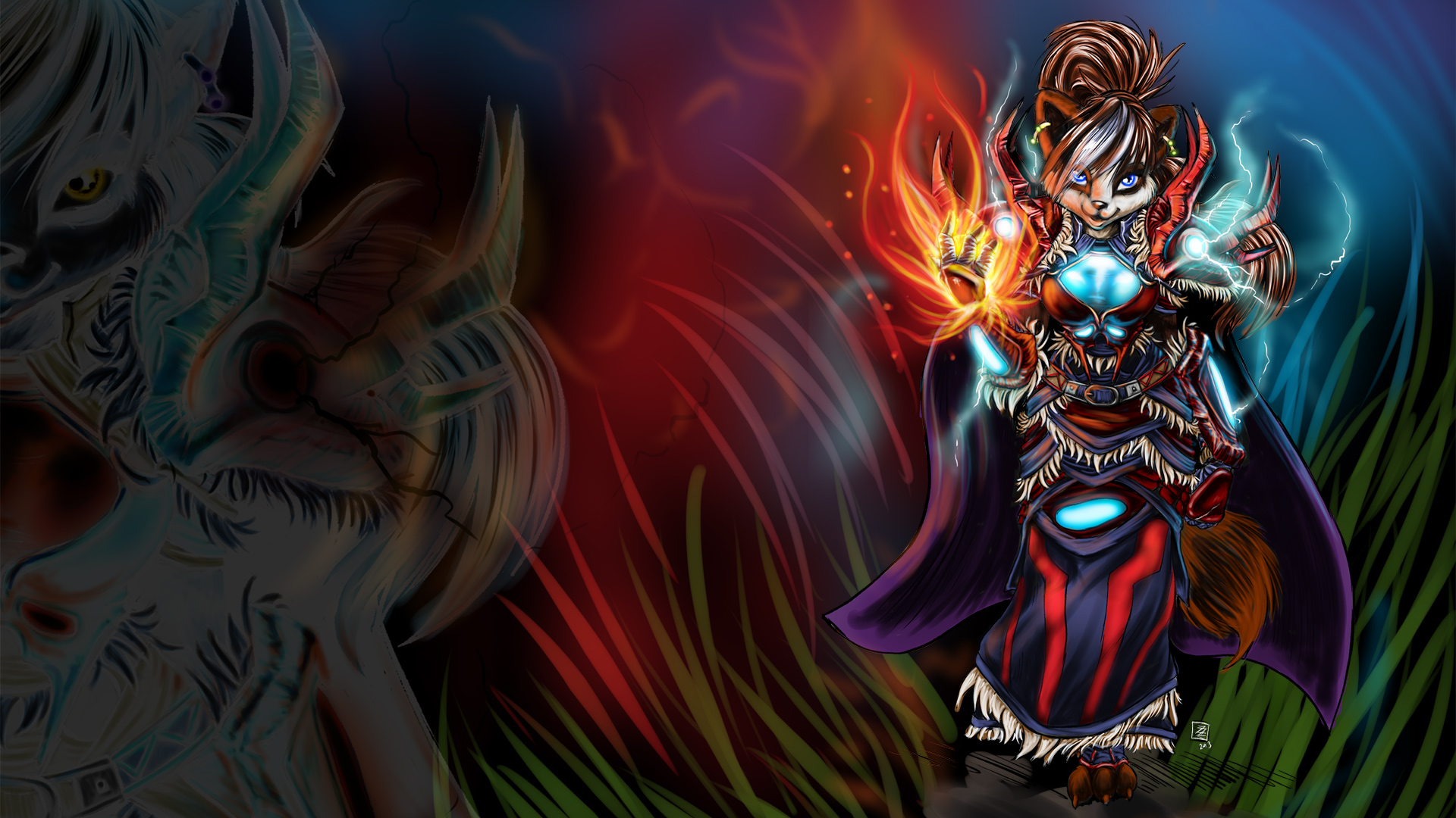 Pandaren Wallpaper - World Of Warcraft Shaman Female - 1920x1080 ...