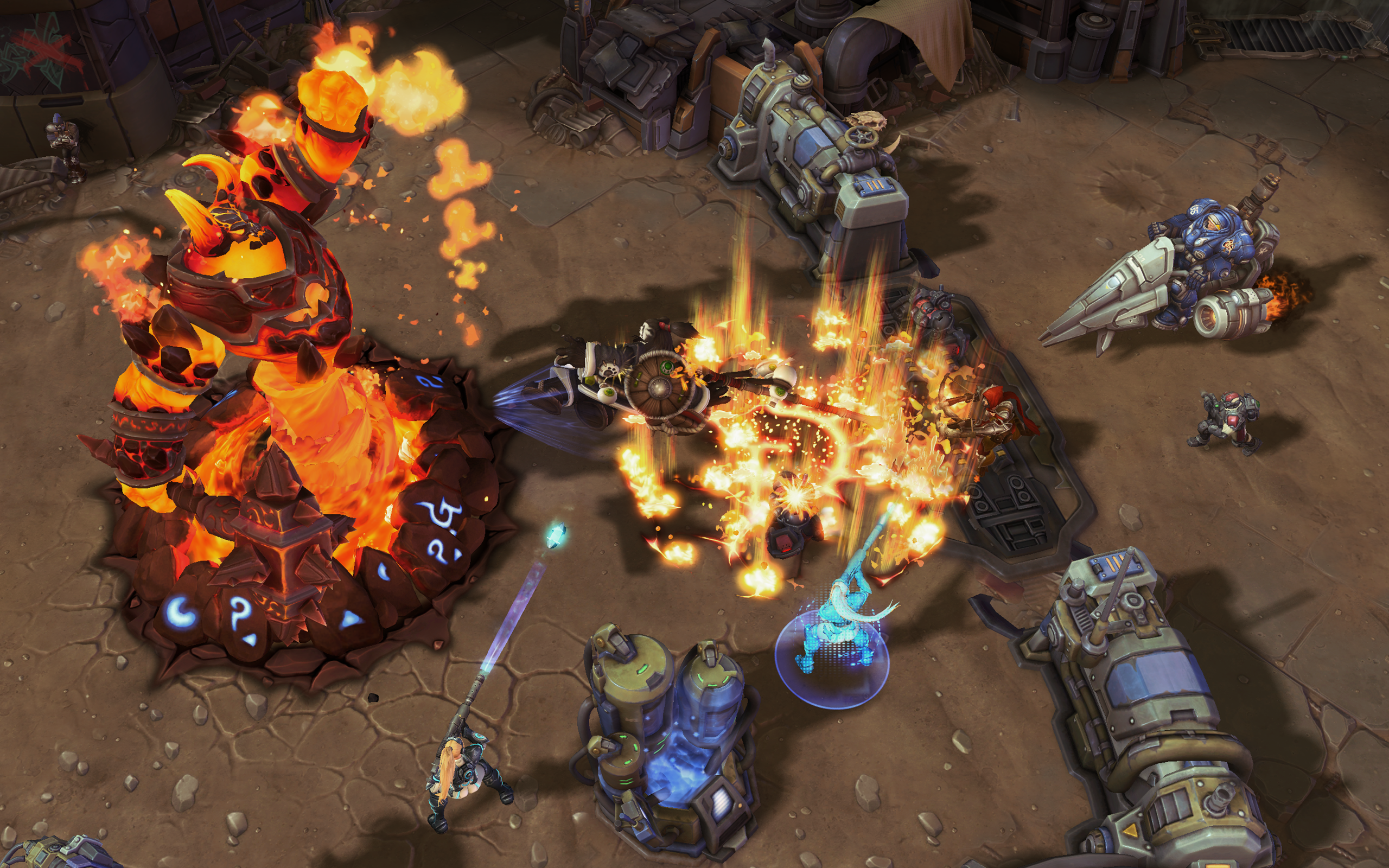 Heroes Of The Storm Ragnaros Molten Core - 2560x1600 Wallpaper - teahub.io