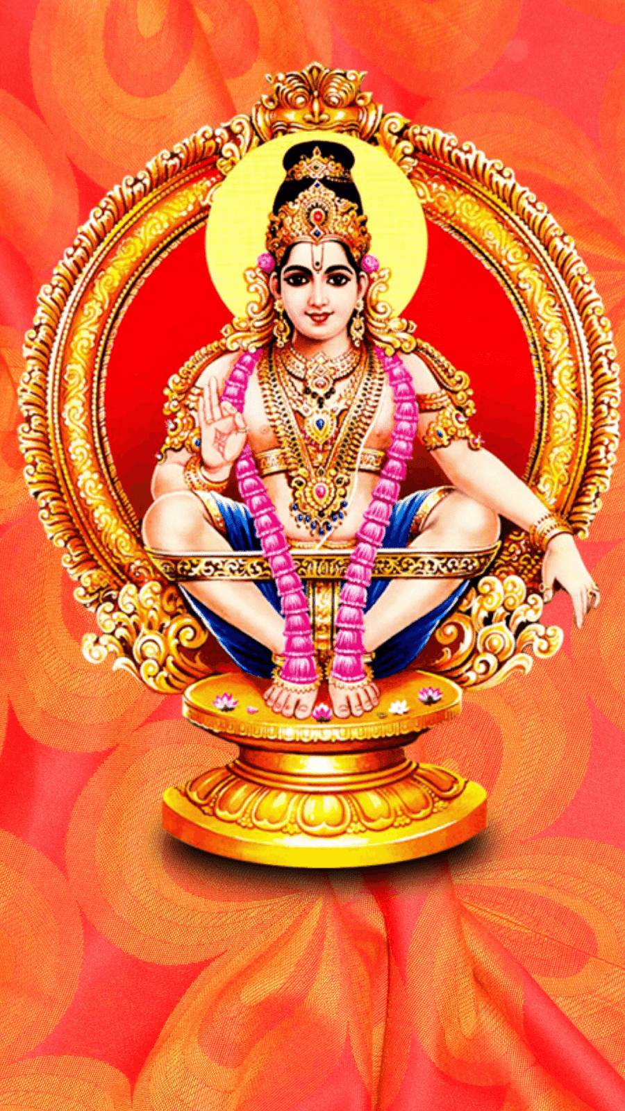 Ayyappa Hd Wallpapers - Ayyappa Swami - 900x1600 Wallpaper - teahub.io