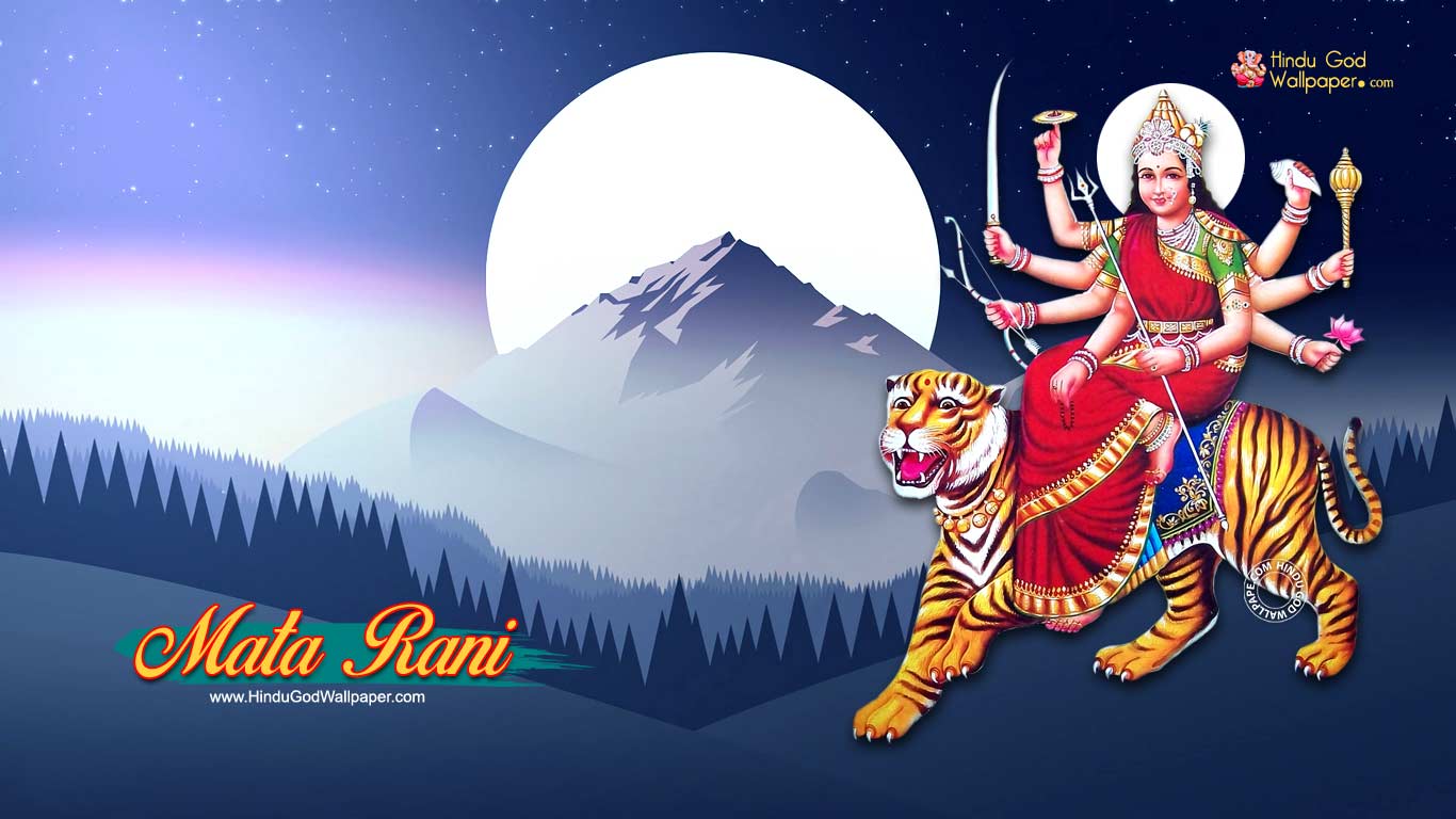 Navratri Mata Rani Wallpaper - Navratri Wallpaper Free Download ...