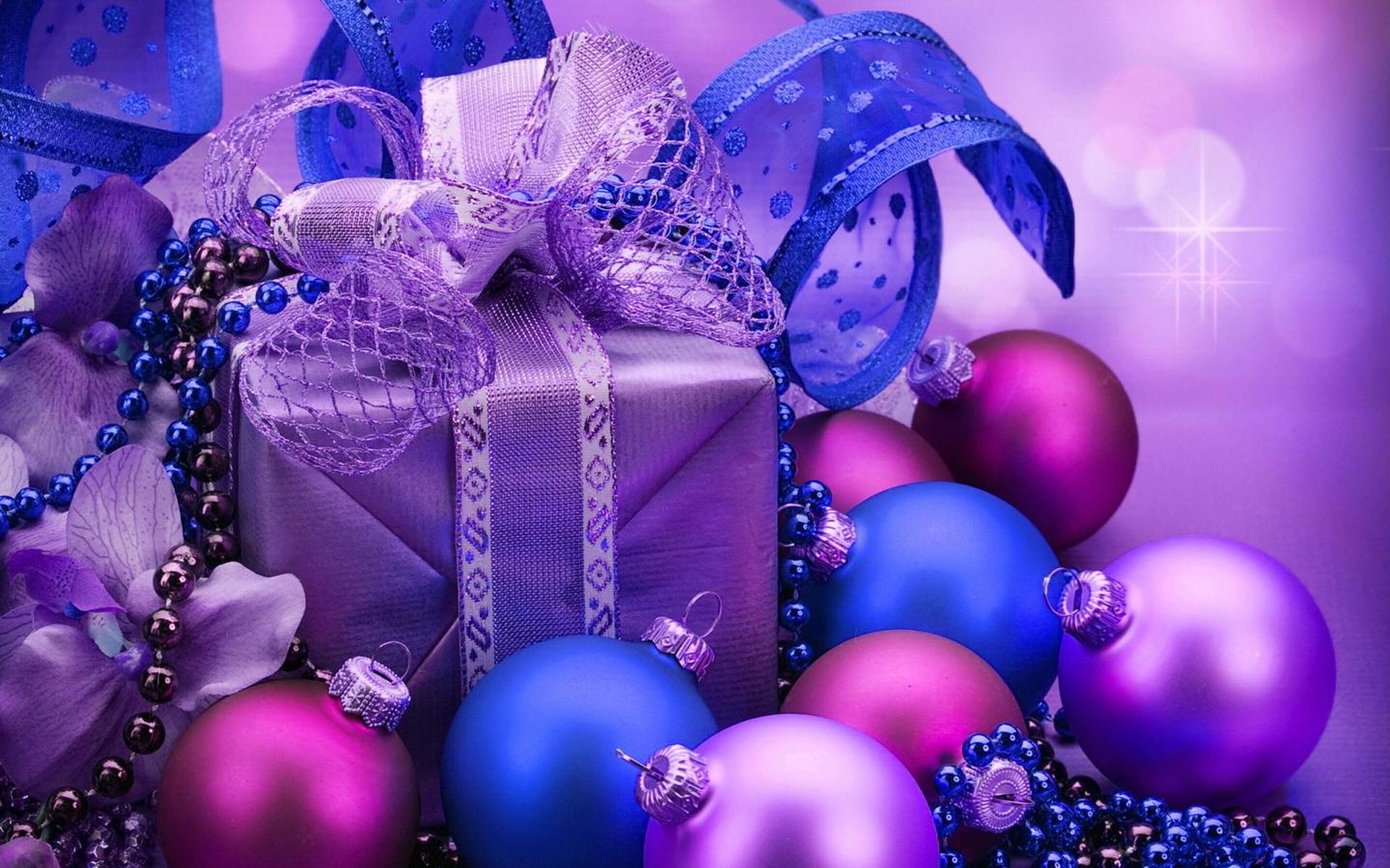 Purple Christmas - 1920x1200 Wallpaper - teahub.io