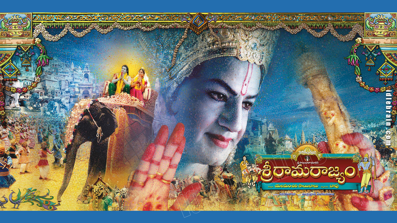 Sri Rama Rajyam - Sri Rama Rajyam Hd - 1366x768 Wallpaper - teahub.io