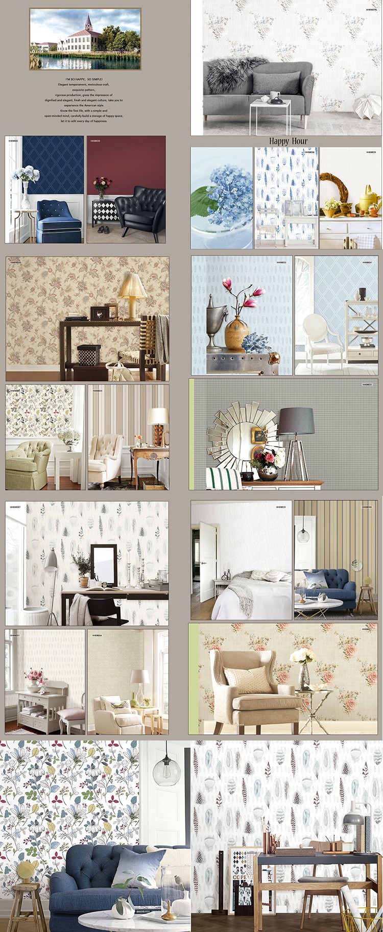 Many Style Pattern Printing Top Quality Pure Paper - Interior Design ...