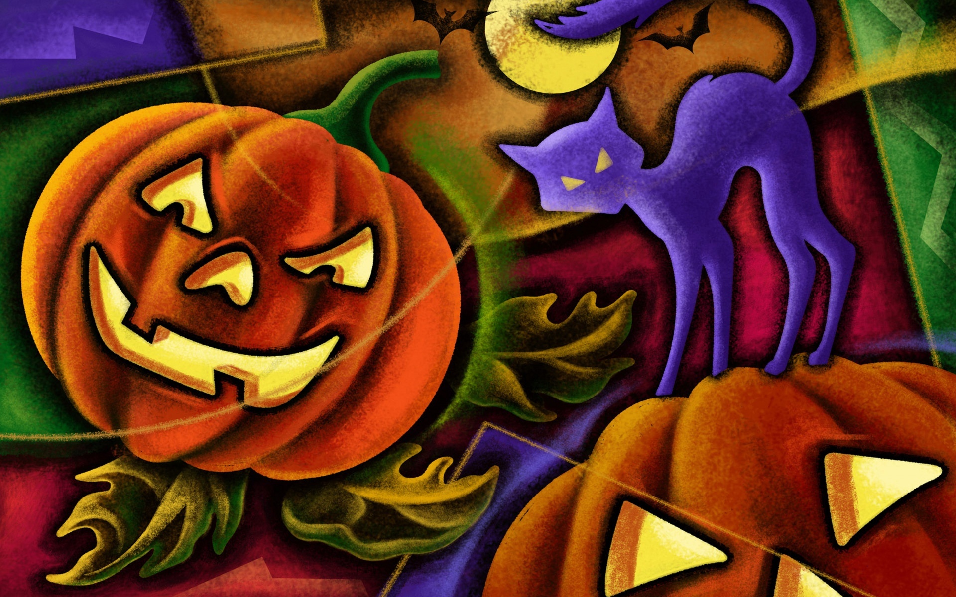 Graffitis De Halloween Hd - 1920x1200 Wallpaper - teahub.io