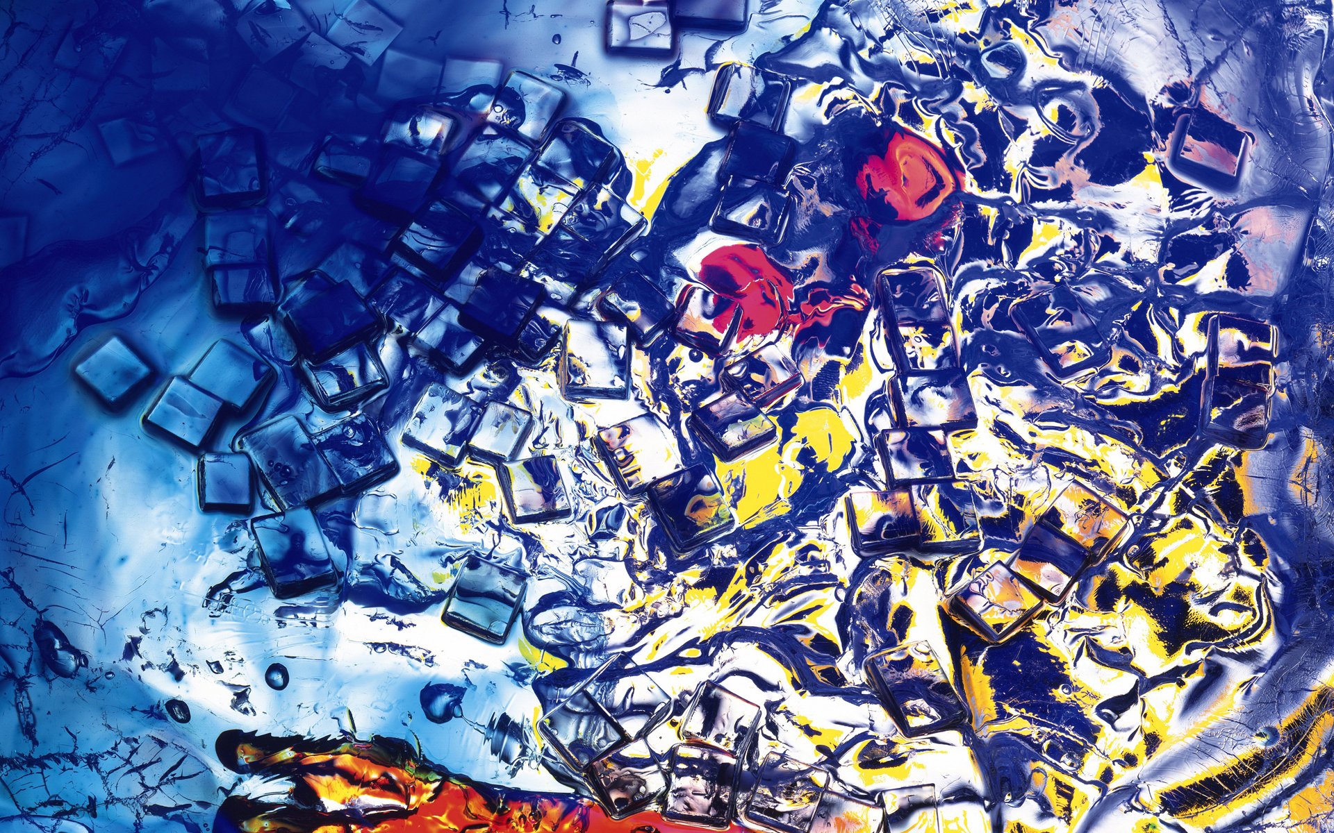 Glass Shards Painting - 1920x1200 Wallpaper - teahub.io