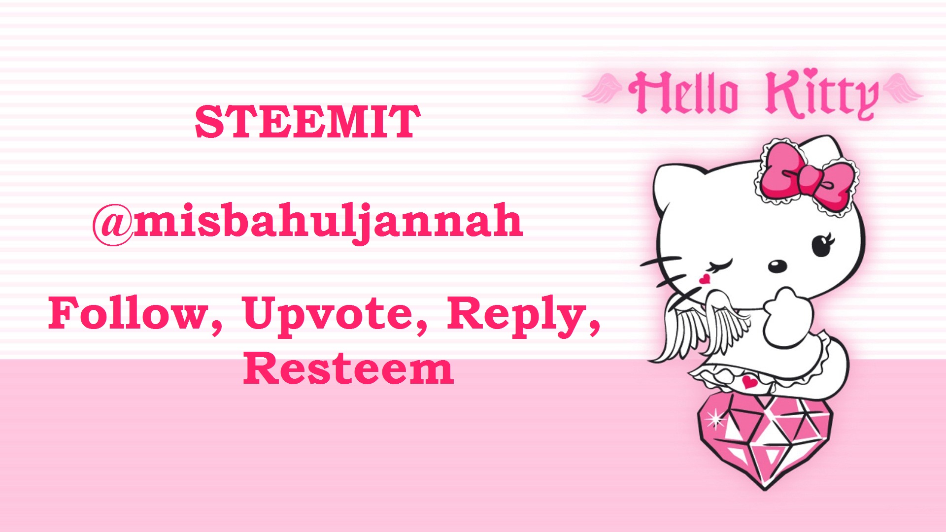 Hello Kitty Logo Name Wallpaper 3 - Hello Kitty - 1920x1080 Wallpaper ...