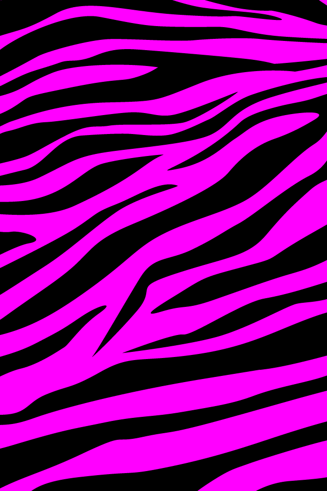 Neon Green Zebra Print Wallpaper