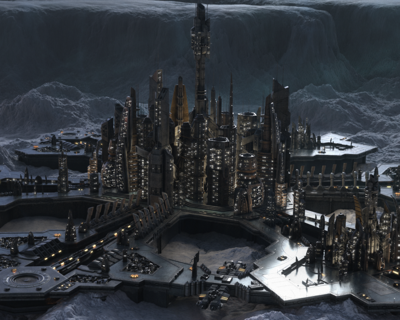 Stargate Atlantis, Tv Series - Stargate Atlantis City - 1280x1024 ...