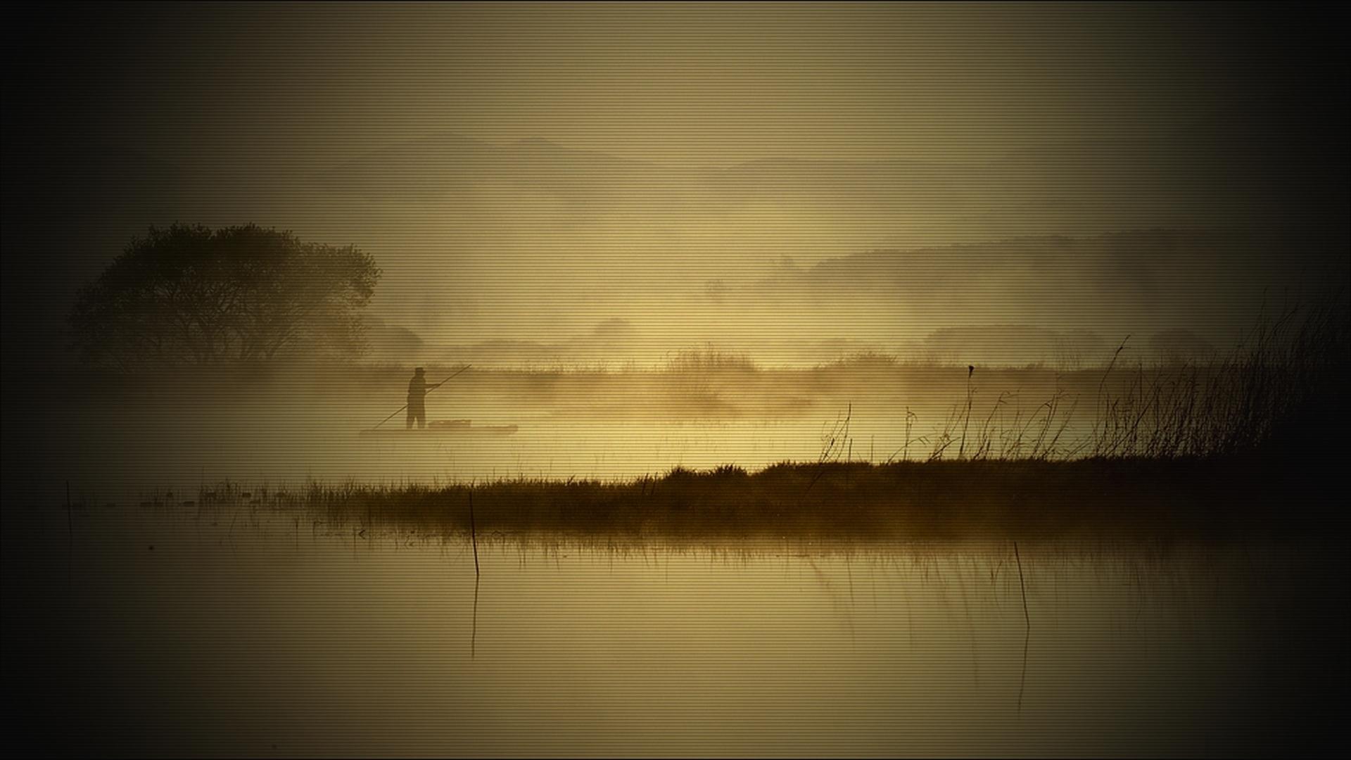 Magical Woopo Swamp In South Korea - Reflection - 1920x1080 Wallpaper ...