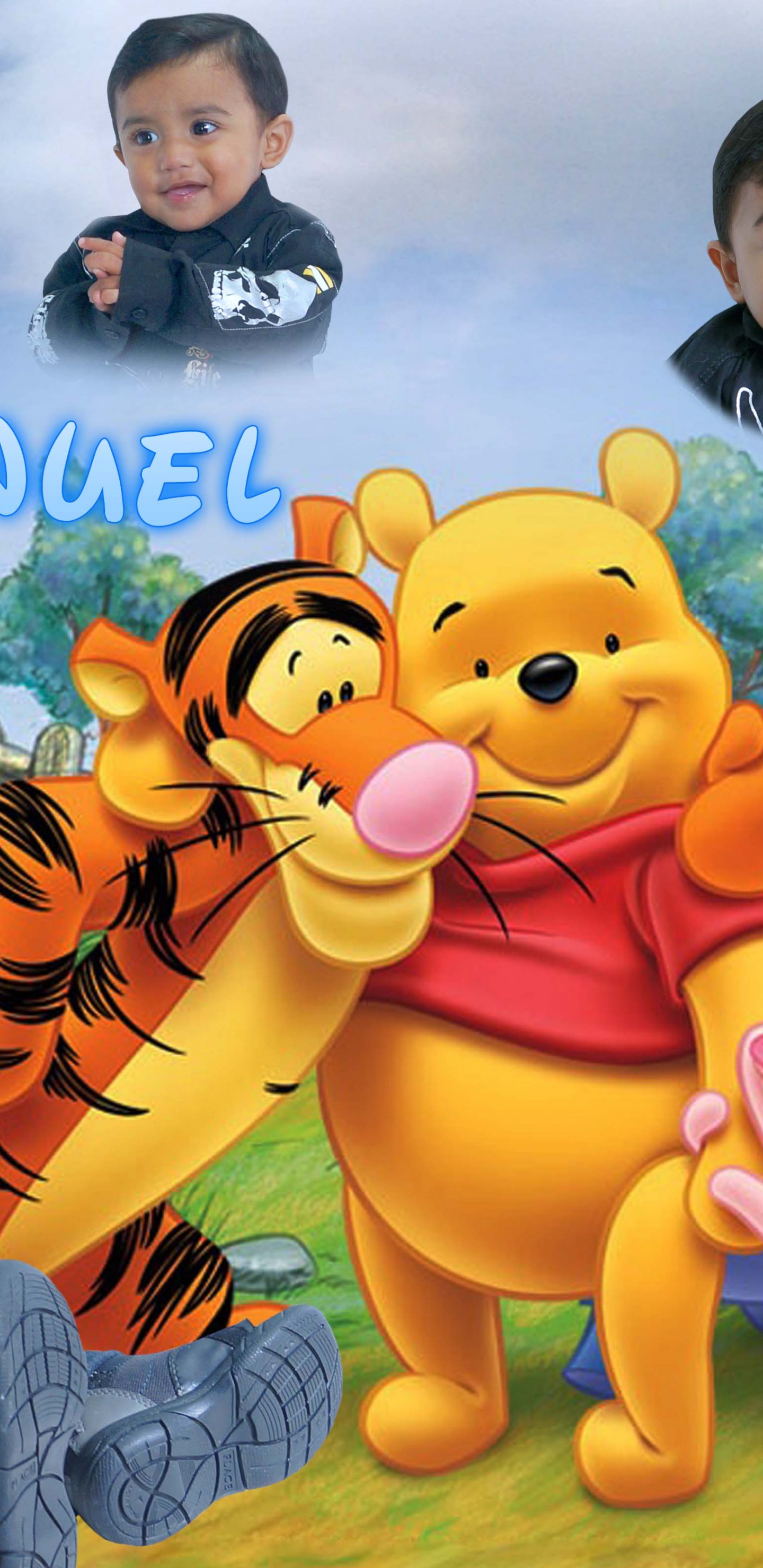 Pooh Piglet Igor And Tigger - 1440x2960 Wallpaper - teahub.io