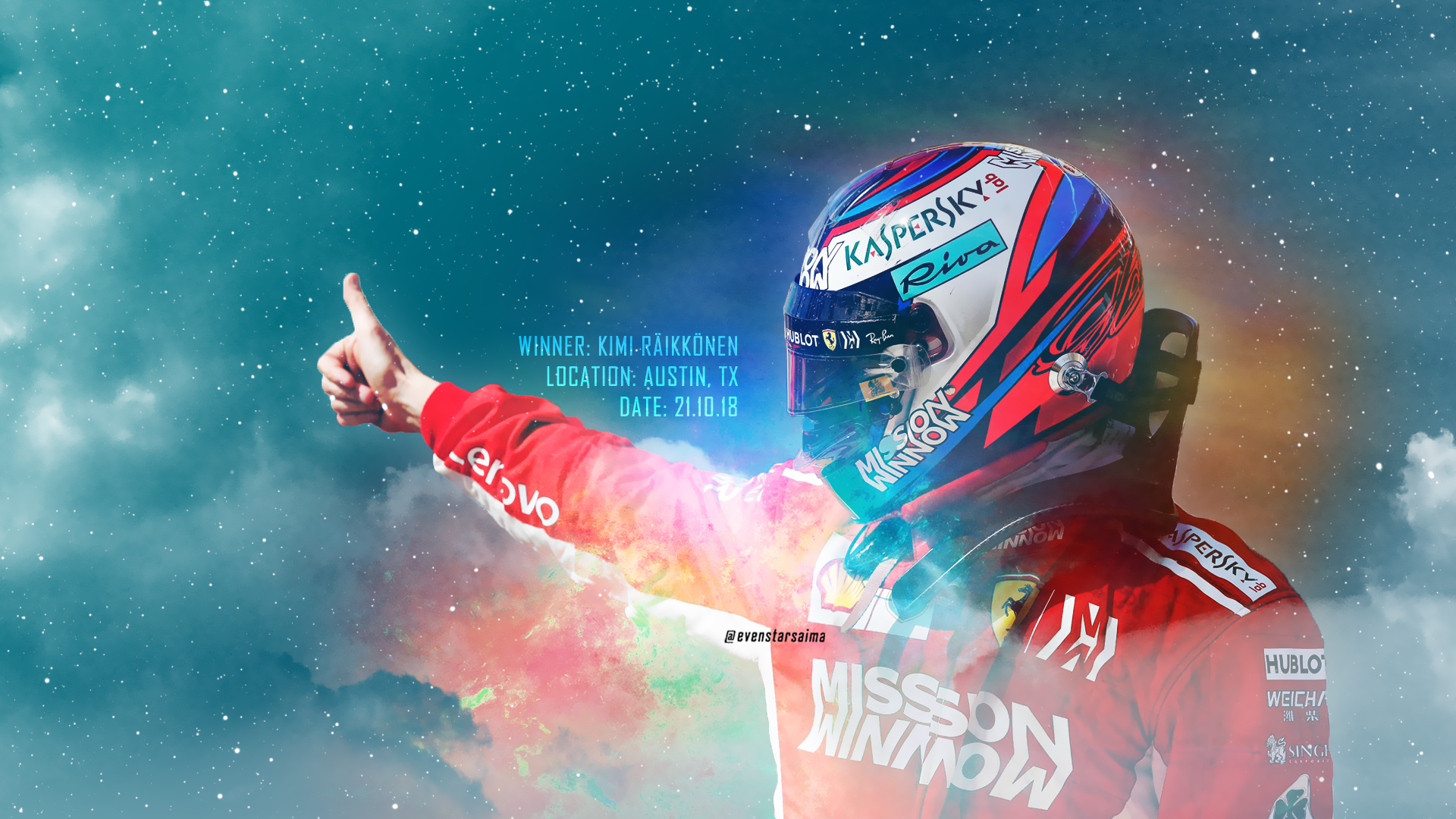 Kimi Win 2018 - Kimi Raikkonen Wallpaper 2018 - 1920x1080 Wallpaper ...