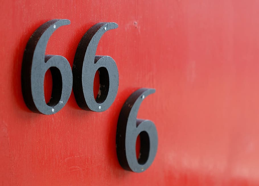 666 Door Number - 910x655 Wallpaper - teahub.io