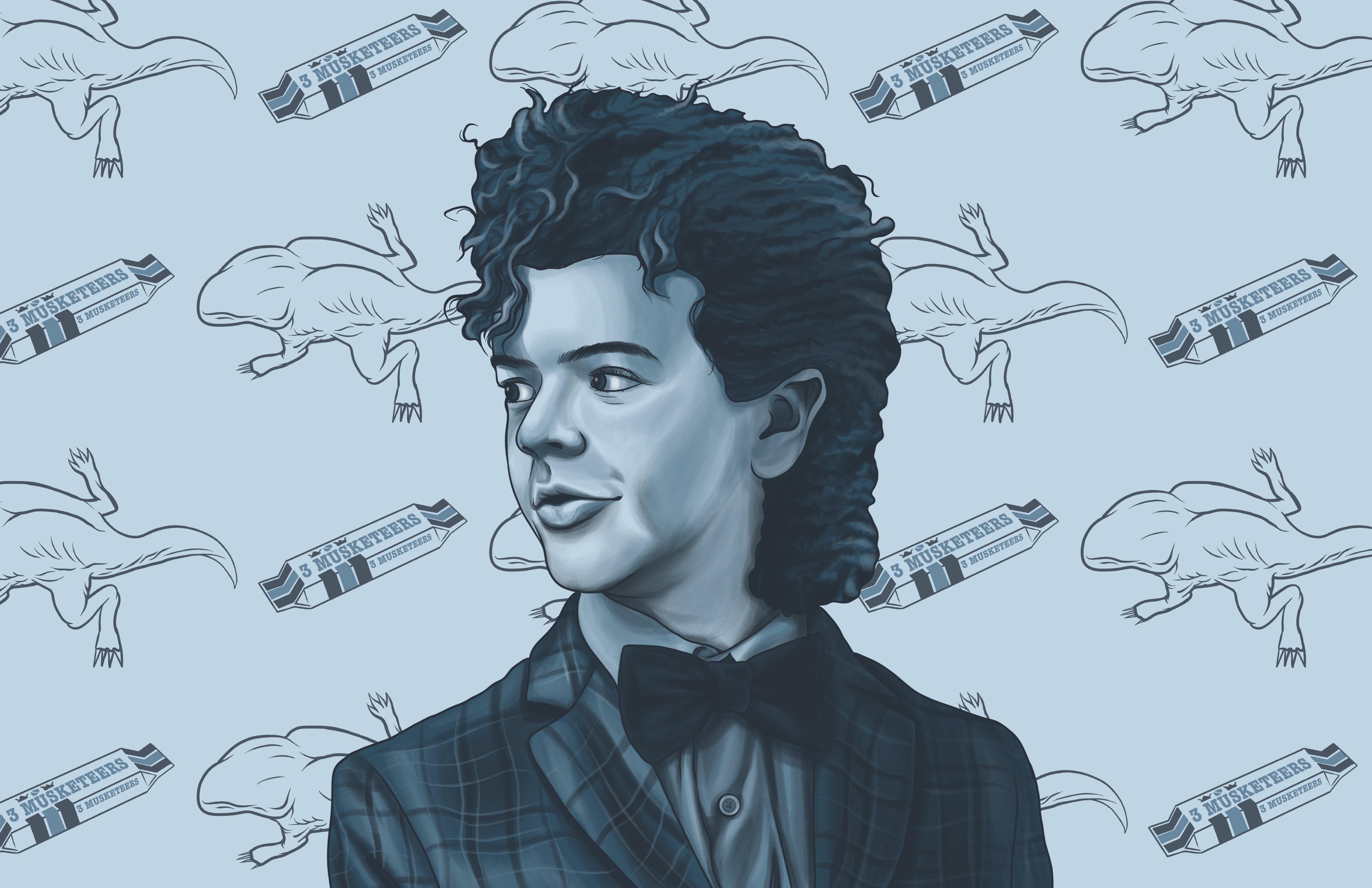 Dustin's Stranger Things Drawings - 5100x3300 Wallpaper - teahub.io