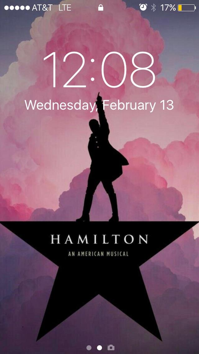 Hamilton Playbill In San Francisco - 640x1136 Wallpaper - teahub.io