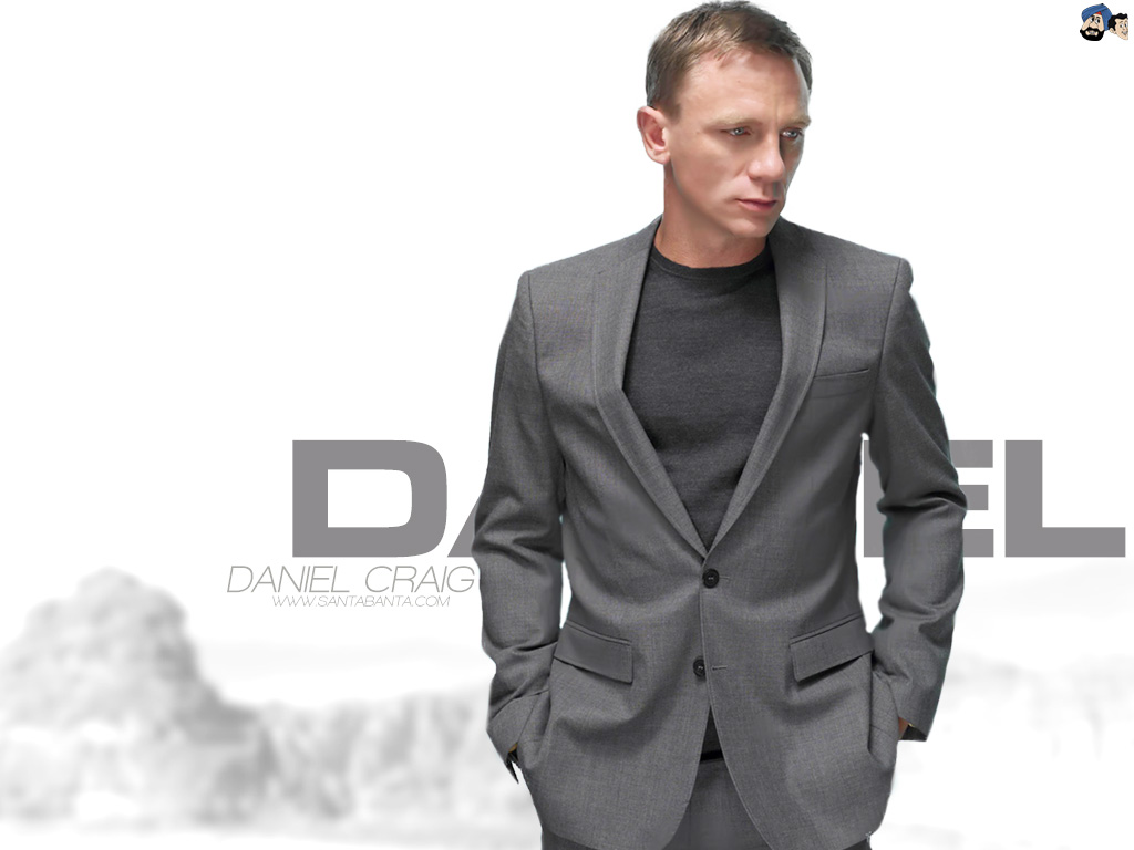Daniel Craig - Daniel Craig In Grey Suit - 1024x768 Wallpaper - teahub.io