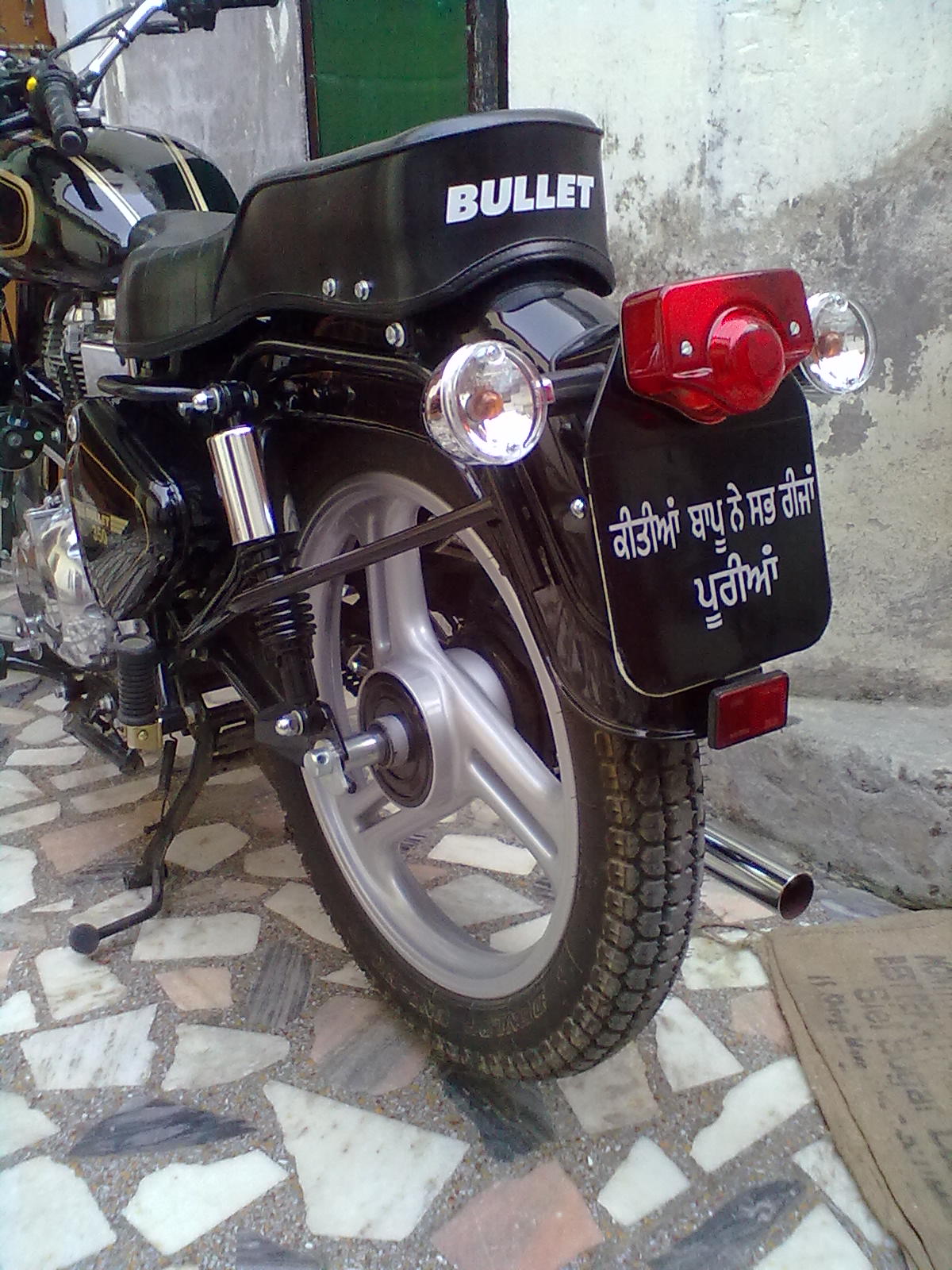 Punjabi Bullet Bike Wallpaper