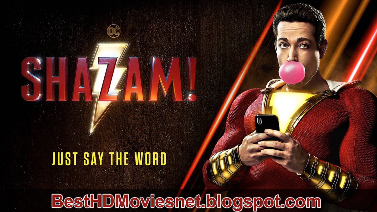 Shazam Just Say The Word 1600x900 Wallpaper Teahub Io