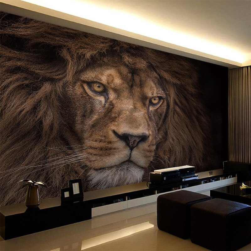 Lion Wall Mural - 800x800 Wallpaper - teahub.io