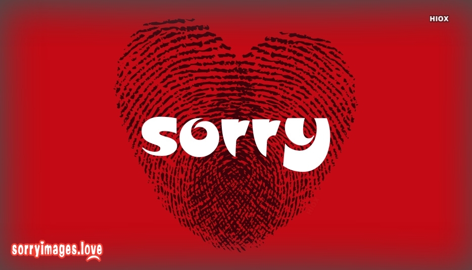 Sorry Wallpapers - Graphic Design - 934x534 Wallpaper - teahub.io