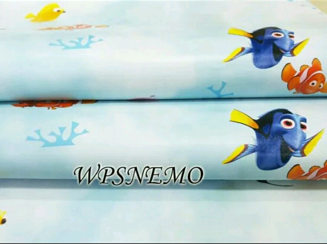 Wallpaper Sticker 45cm X 10m Motif Ikan Nemo Biru - Sticker - 1080x805 ...
