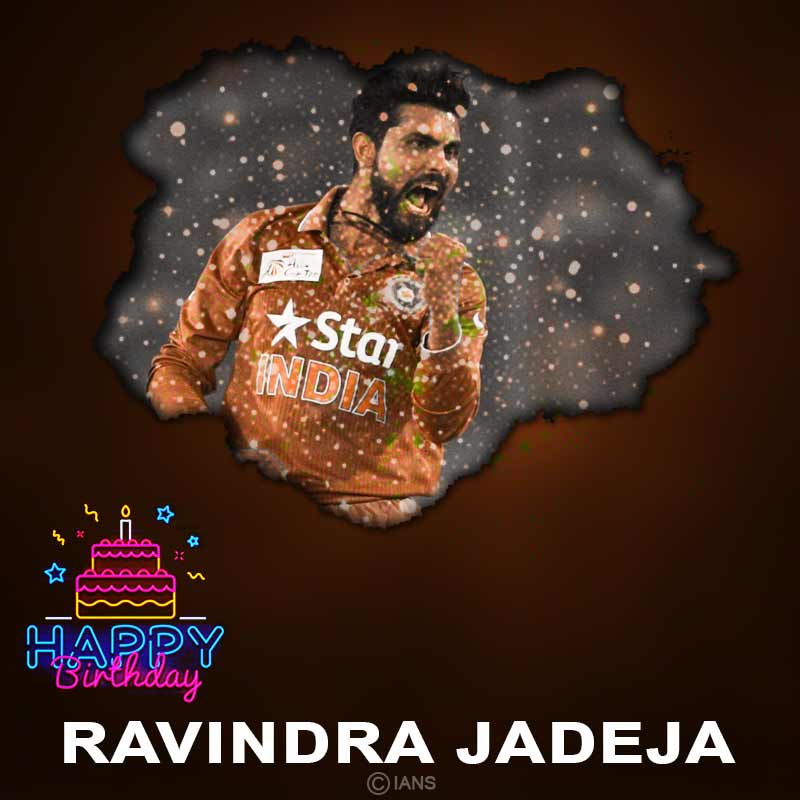 Ravindra Jadeja Image1 - Poster - 800x800 Wallpaper - teahub.io