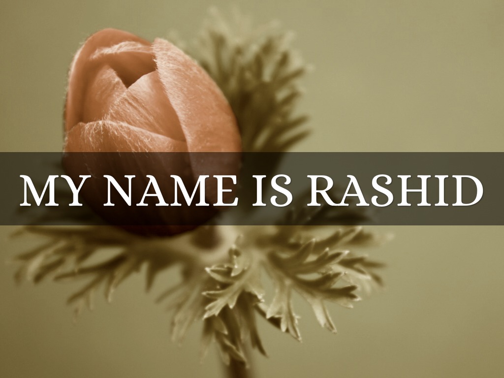 My Name Is Rashid - Rashid Name In Flower - 1024x768 Wallpaper - teahub.io