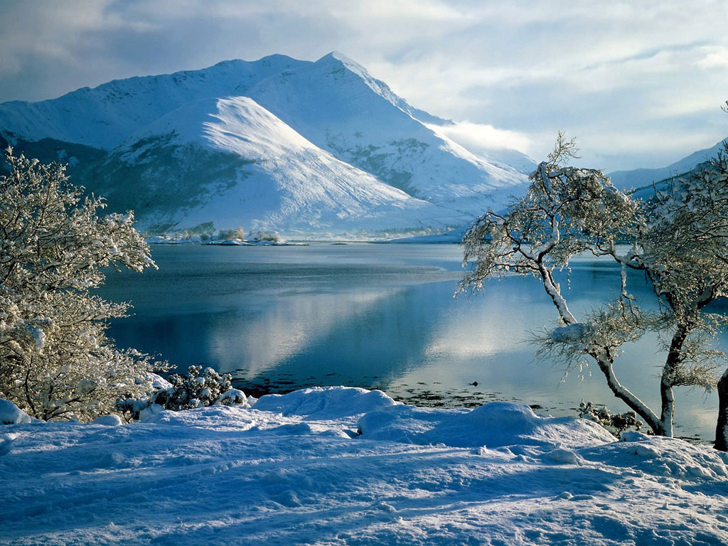 Scotland Highlands Snow - 1024x768 Wallpaper - teahub.io