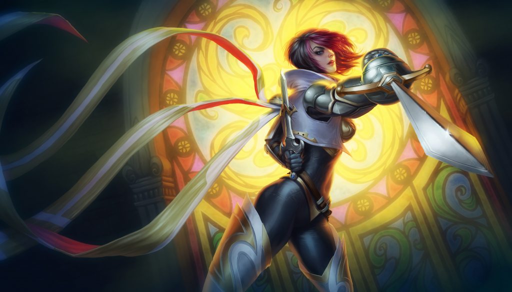 Classic Fiora Old Splash Art 4k Hd Wallpaper Official - Fiora League Of ...