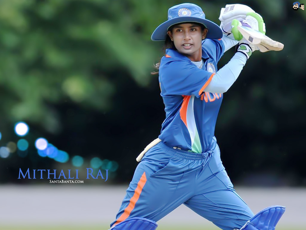 Mithali Raj - Famous Indian Women Cricketer - 1024x768 Wallpaper ...