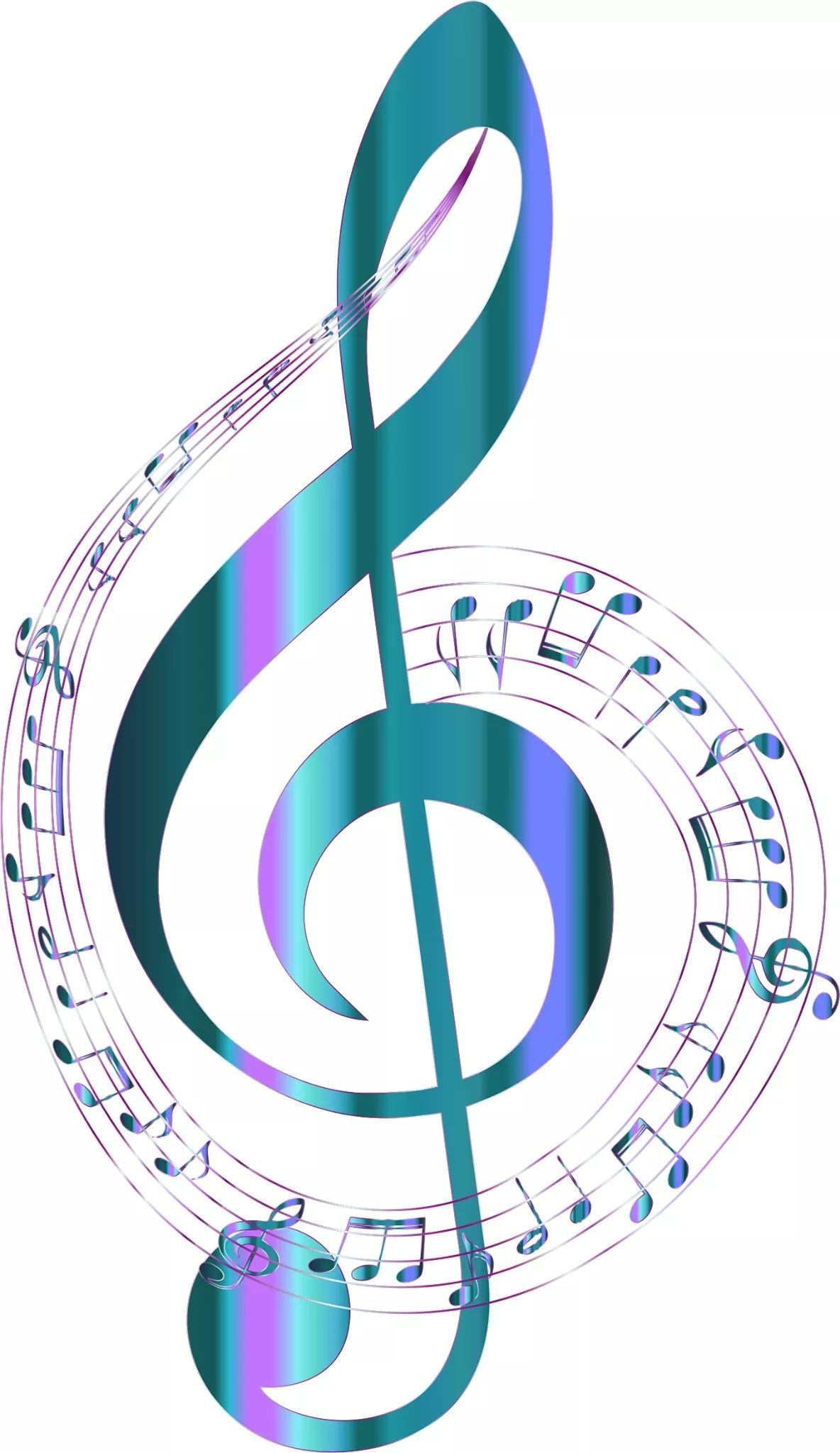 Colorful Transparent Background Music Notes - 1184x2048 Wallpaper ...
