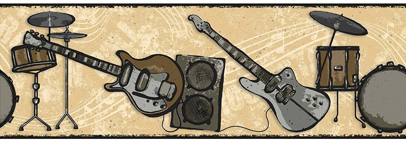 Rock And Roll Border - 1302x453 Wallpaper - teahub.io