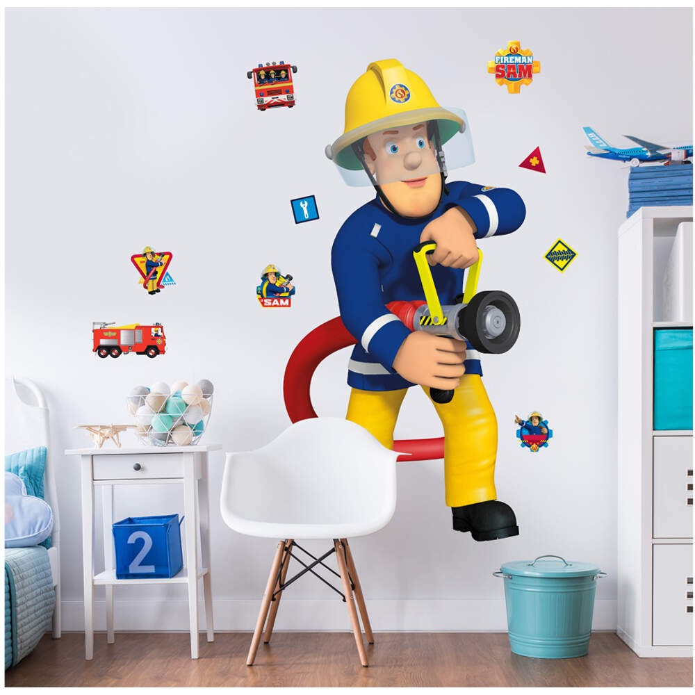 Fireman Sam Wall Stickers - 1000x1000 Wallpaper - teahub.io