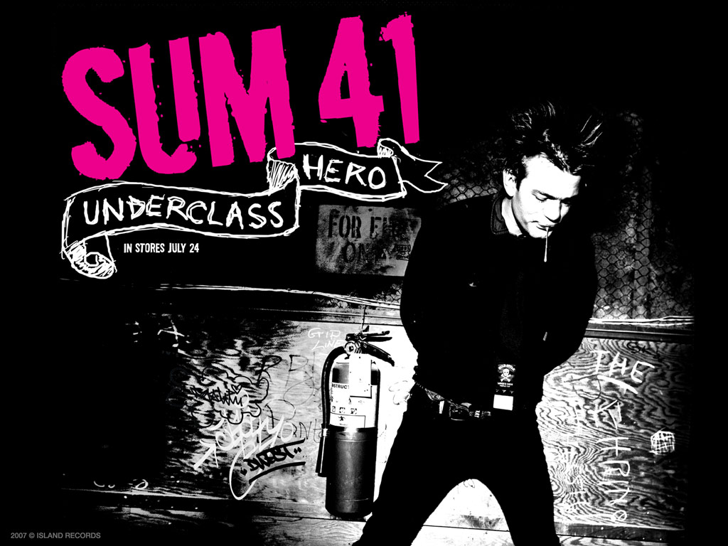Sum - Sum 41 Underclass Hero - 1024x768 Wallpaper - teahub.io