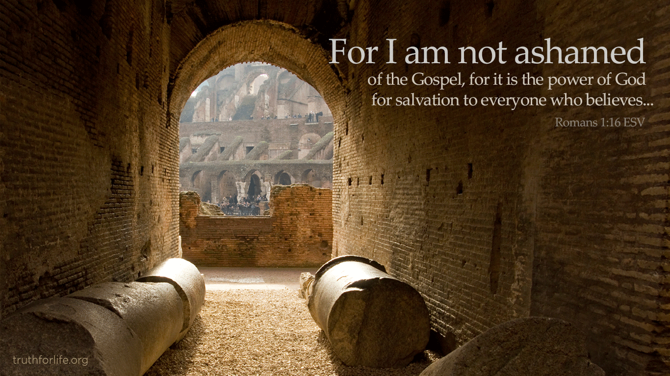 Am Not Ashamed Of The Gospel Kjv - 1366x768 Wallpaper - teahub.io