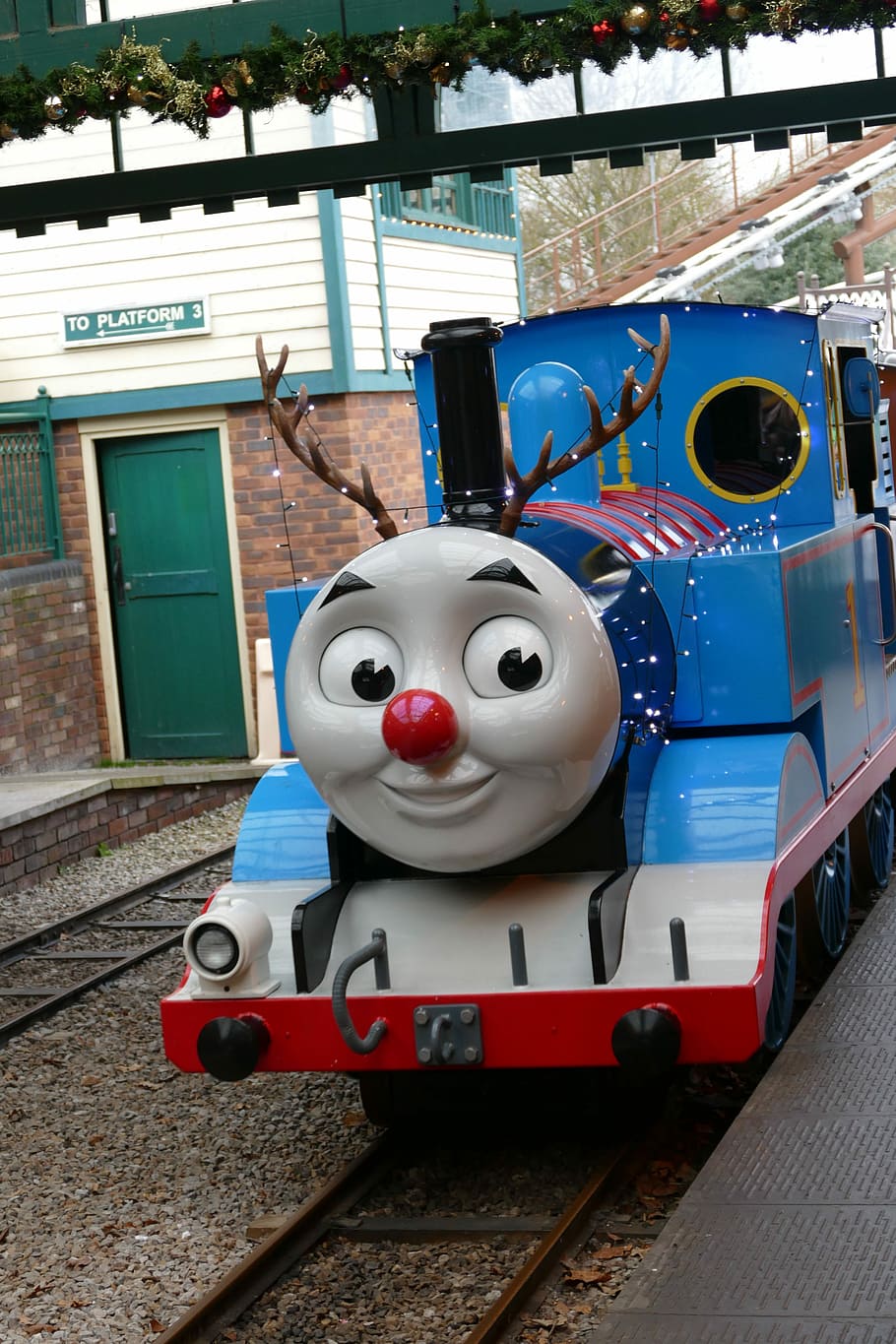 Tank, Engine, Cute, Chimney, Thomas, Funnel, Blue, - Thomas Chimney ...