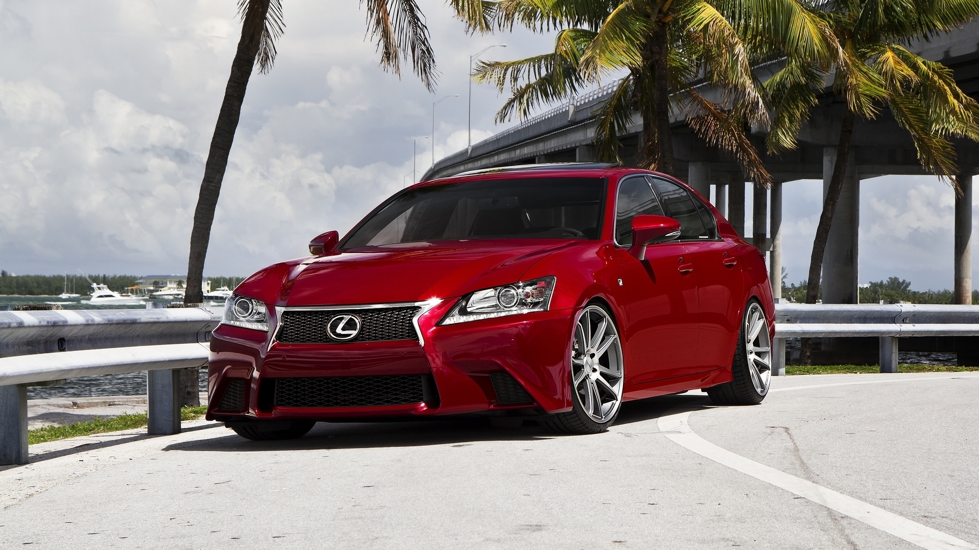 Red Modified Lexus Car Wallpaper - Lexus Gs - 1920x1080 Wallpaper ...