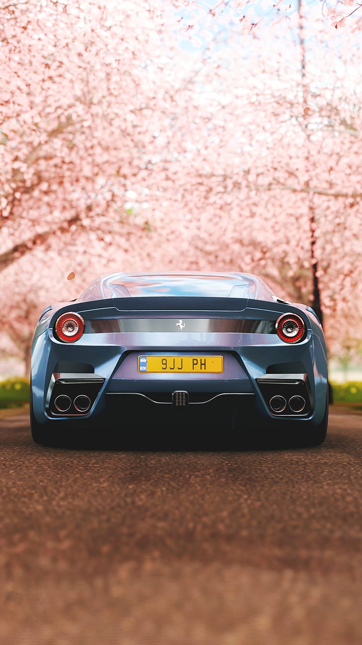 Ferrari F12, Rear View, Sports Car, Race, Supercar, - Hd Supercar ...