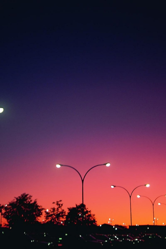 Romantic View At Night - 640x960 Wallpaper - teahub.io