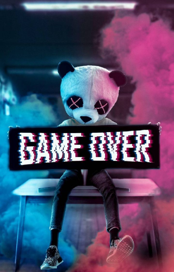 Game Over Wallpaper Panda - 720x1120 Wallpaper - teahub.io