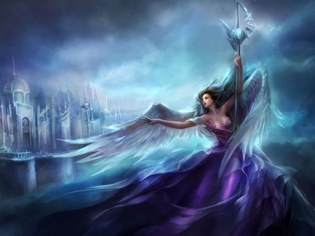 Fantasy Angels - 1024x768 Wallpaper - teahub.io