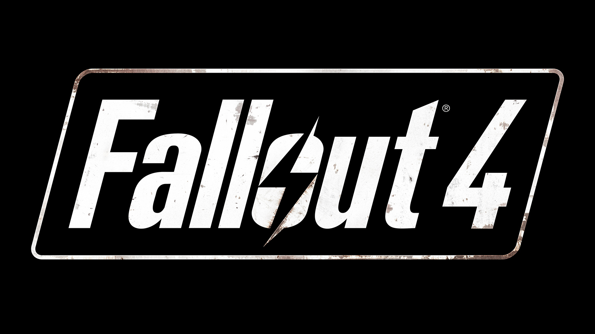 Fallout 4 Logo White - 1920x1080 Wallpaper - teahub.io